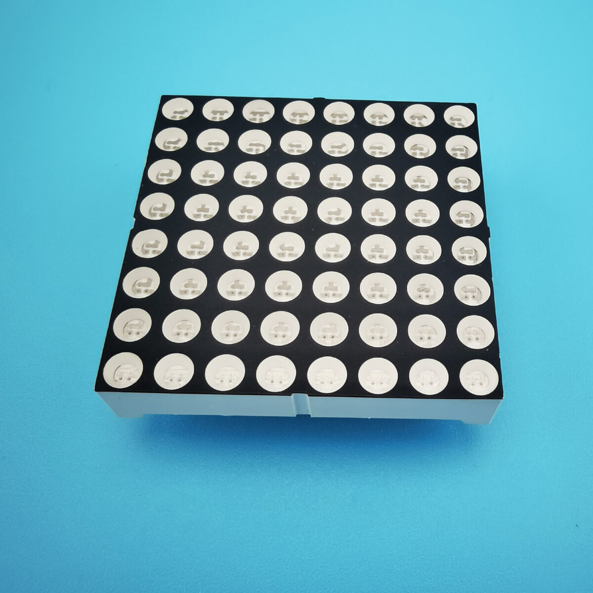 8×8 Matrix 1.5 Inch Single Color – Asina Tronics (Shenzhen) Co. Ltd.