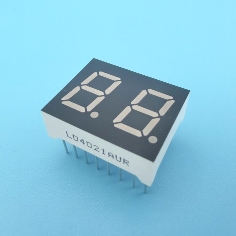 2 Digit 0.28 Inch Single Color 7 Segment Display – Asina Tronics ...
