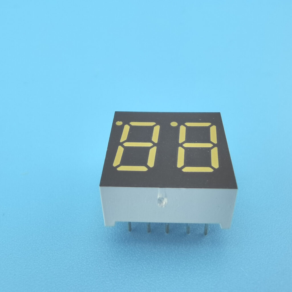 2 Digit 0.36 Inch Single Color 7 Segment Display – Asina Tronics ...
