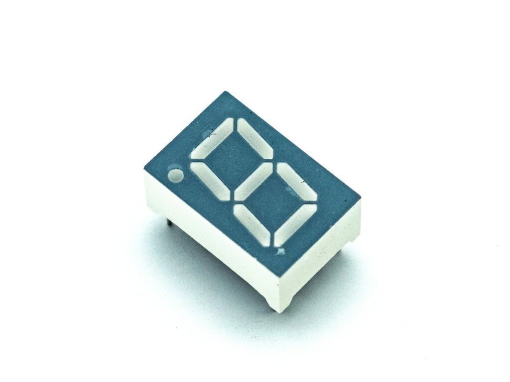 3 Digit 0.52 Inch Single Color 7 Segment Display – Asina Tronics ...