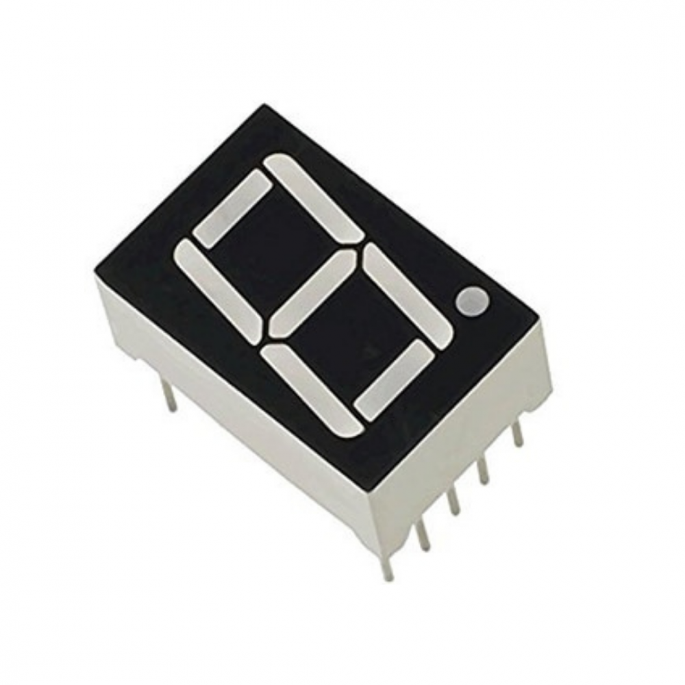 Single Digit 1 Inch Dual Color 7 Segment Display – Asina Tronics ...